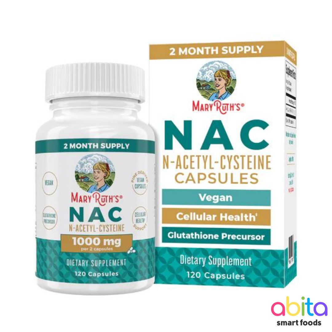 Mary Ruth's N-Acetyl Cysteine (NAC) – ABITA Smart Foods