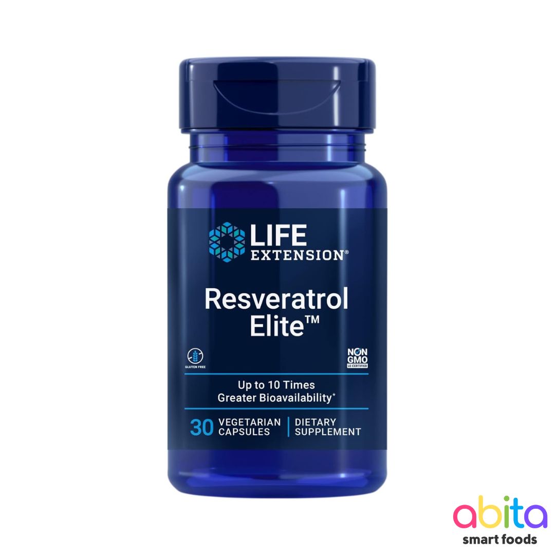 Life Extension Resveratrol Elite – ABITA Smart Foods