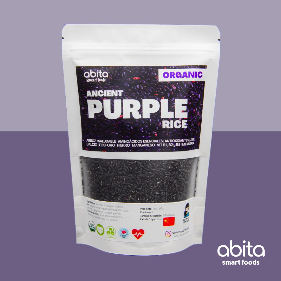 Abita Smart Foods Organic Ancient Purple Rice – ABITA Smart Foods
